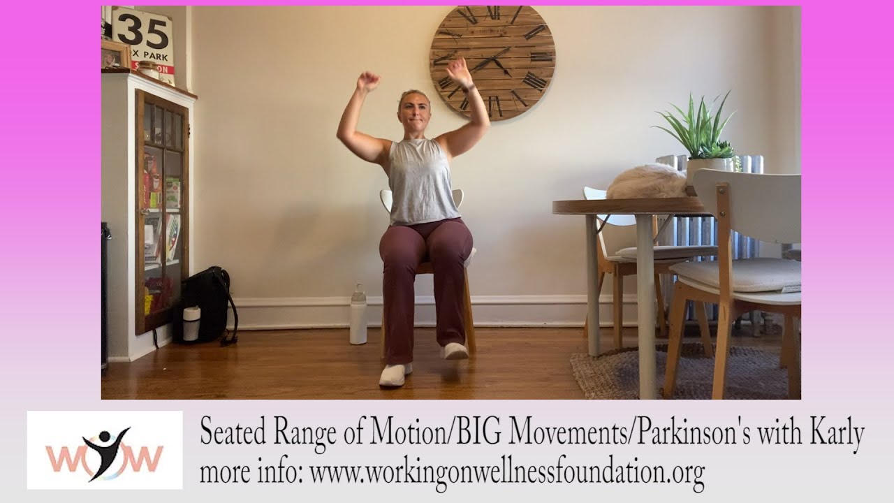 20240627 Seated/Chair Range of Motion/BIG Movements/Parkinson's with ...