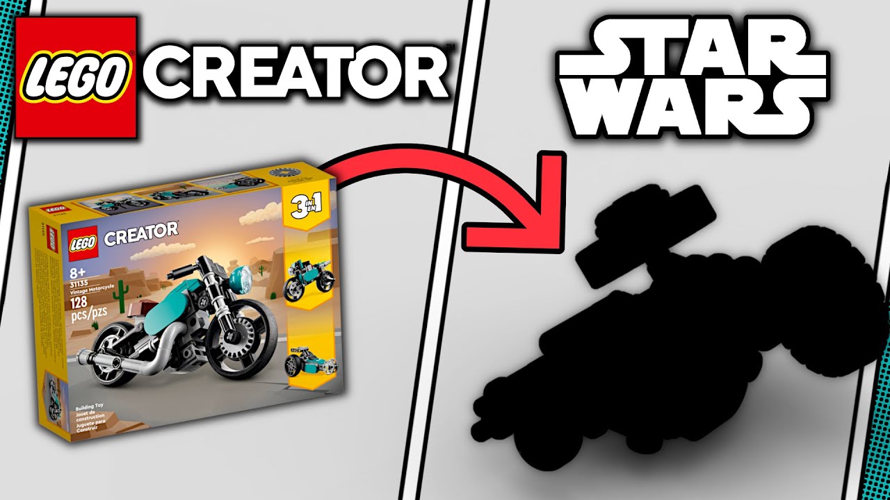 I Turned This CREATOR Vintage Motorcycle Into A STAR WARS Combat ...