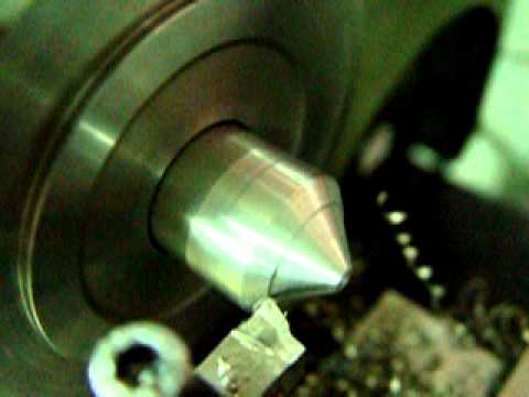 Cone Turning in my Proxxon CNC Lathe. - YouTube