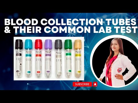 Blood Collection Tubes And Their Common Lab Test 🧪💉 #studywithanupama ...