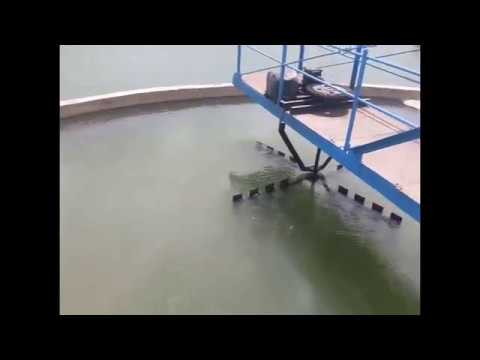 Clariflocculator/Flash mixer Water treatment plant - YouTube