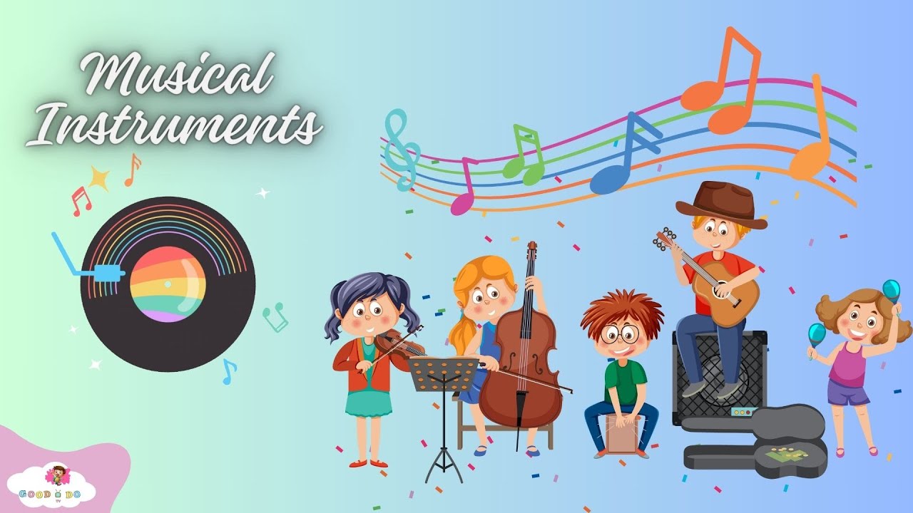 Musical Instruments Song | Rhymes & Kids Songs | Preschool Videos ...