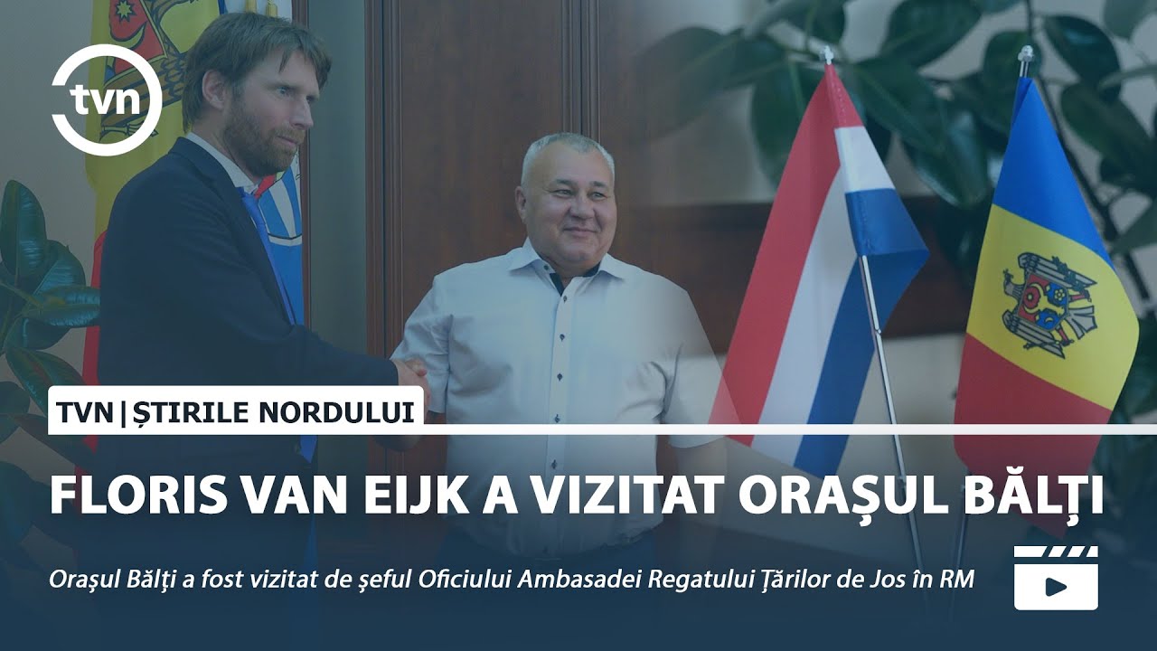 FLORIS VAN EIJK A VIZITAT ORAȘUL BĂLȚI - YouTube
