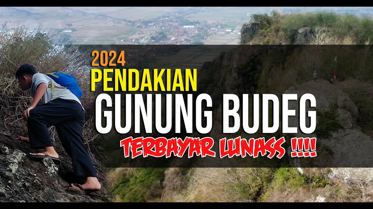 PENDAKIAN GUNUNG BUDEG - DRONE 2024 | TERBAYAR LUNAS !!! - YouTube