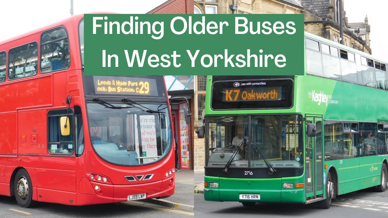 Finding Older Buses In West Yorkshire | Adventures By Bus - YouTube
