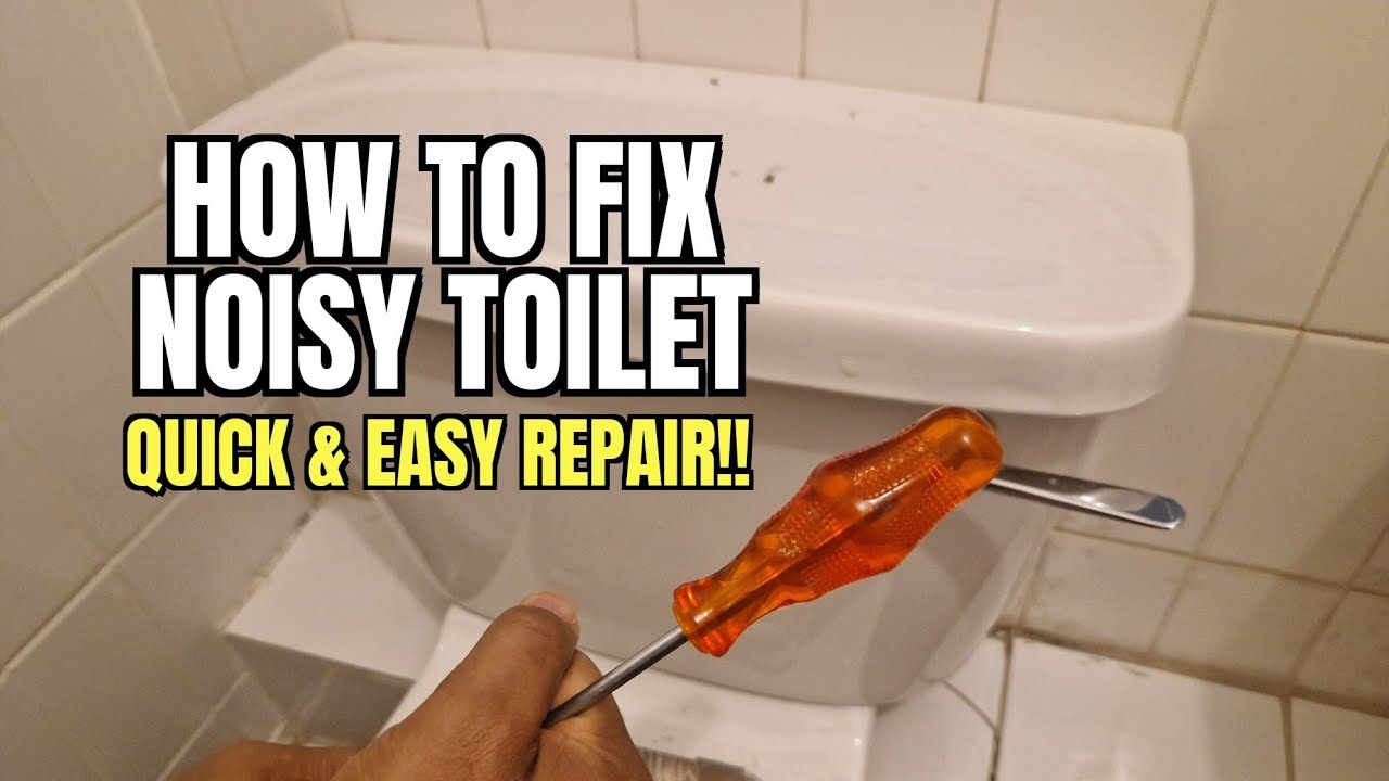 How To Stop Noisy Pipes When Flushing Toilet | Gas Furnace