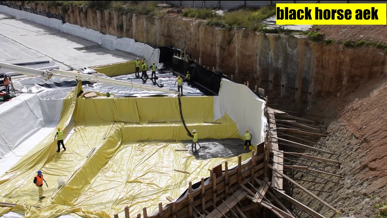 ΓΗΠΕΔΟ ΑΕΚ - ΑΓΙΑ ΣΟΦΙΑ ( Agia Sofia stadium) εργασίες 19-03-2018 part ...