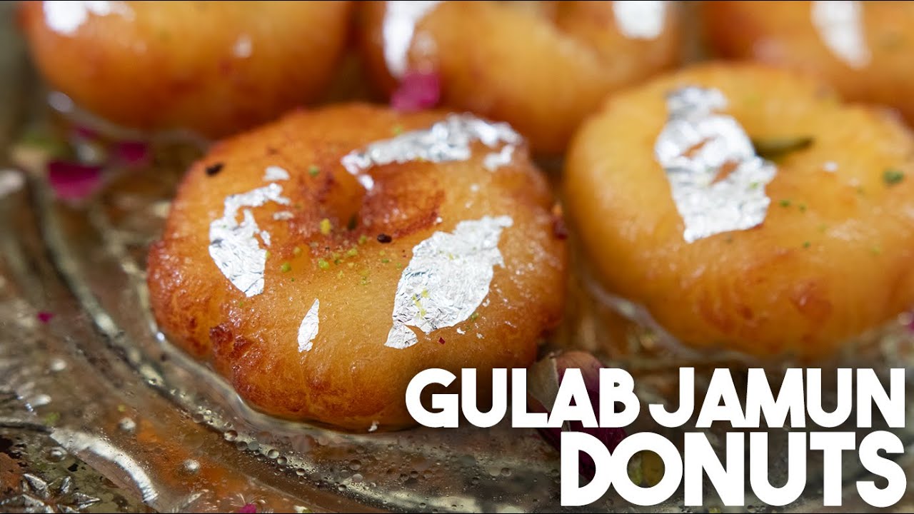 Gulab Jamun Donuts | Kravings - YouTube