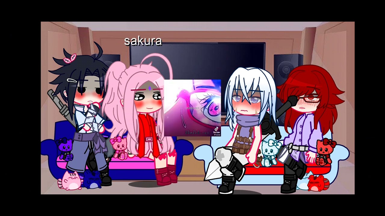 🍥🍜(time taka-taka+sakura reagindo a sakura, sarada,sasusaku,borusara e suikari)🍜🍥 - YouTube