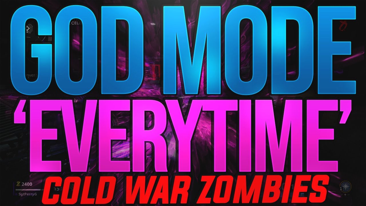 HOW TO DO TRUE GOD MODE NEARLY 'EVERYTIME' Cold War Zombies Chopper ...