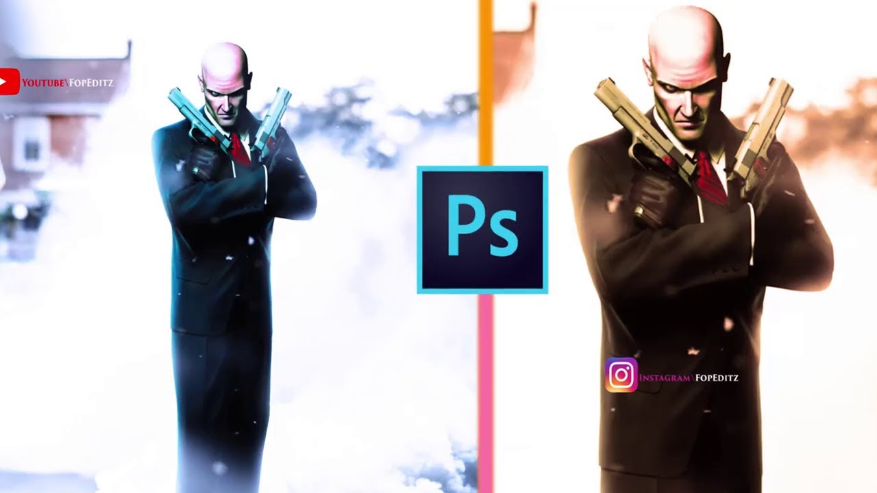 Hitman 3 | Realistic Photo Editing In 2-Tips Ps - YouTube