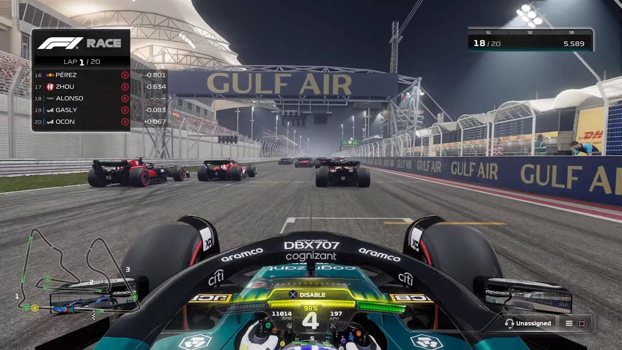 F1 23 | Round 1 | Sakhir | Aston Martin AMR23 | Alonso - YouTube