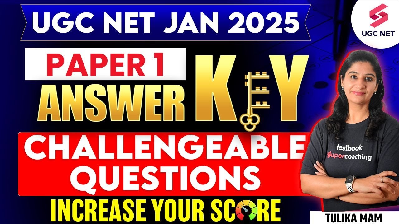 Ugc Net Answer Key Challenge Ugc Net Paper 1 Answer Key Challenge Ugc Net Paper 1 Tulika