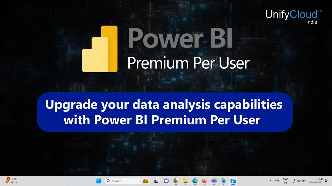 Buy Power BI Premium Per User Licenses from UnifyCloud India - YouTube