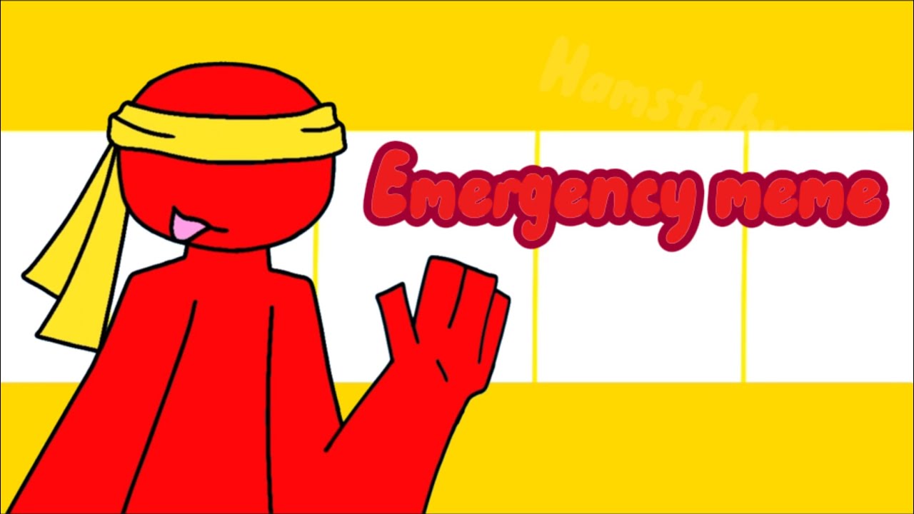 Emergency meme | Red AvM Alan Becker fan animation - YouTube