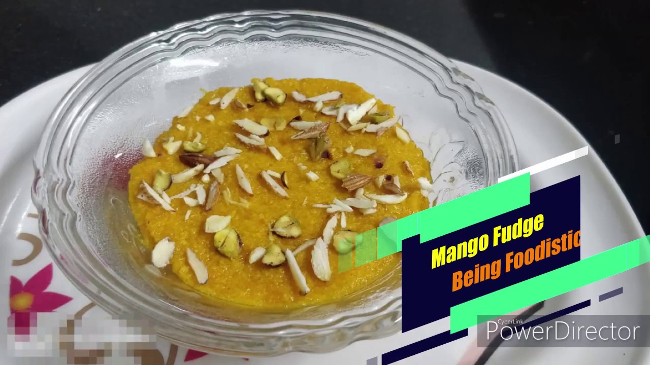 Mango Fudge Recipe From Spoilt Milk - Easy and Simple | Mango Fudge ...