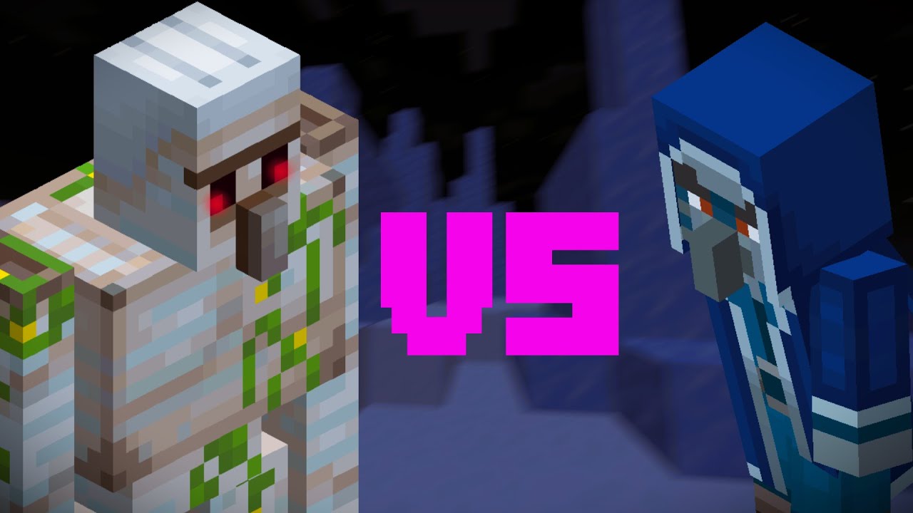 Iceologer Army Vs Iron Golems Mob Battle Youtube