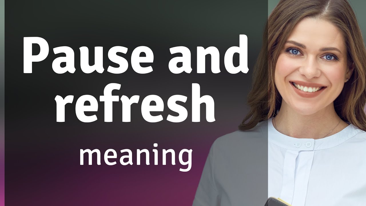 Pause and Refresh: Mastering the Art of Taking Breaks - YouTube