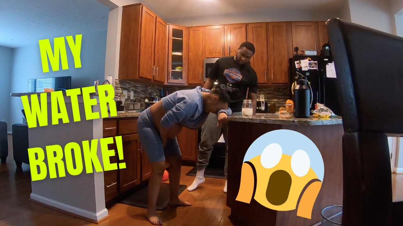 "OMG MY WATER BROKE" (PRANK ON FIANCE) | #TheOviaTribe - YouTube