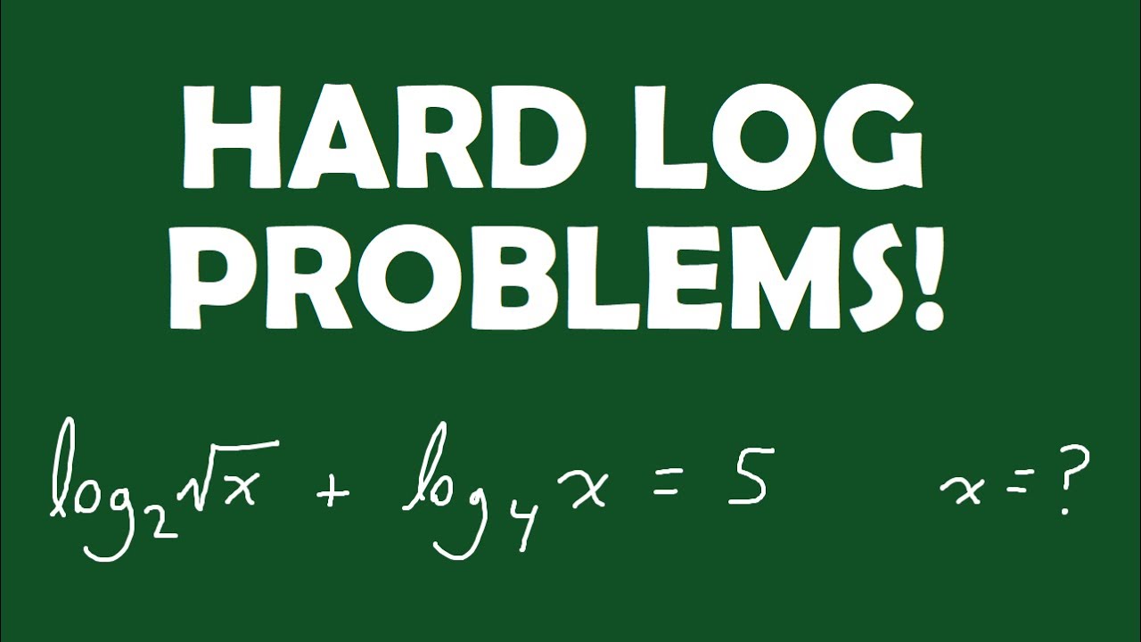 Tricky Log Questions - YouTube