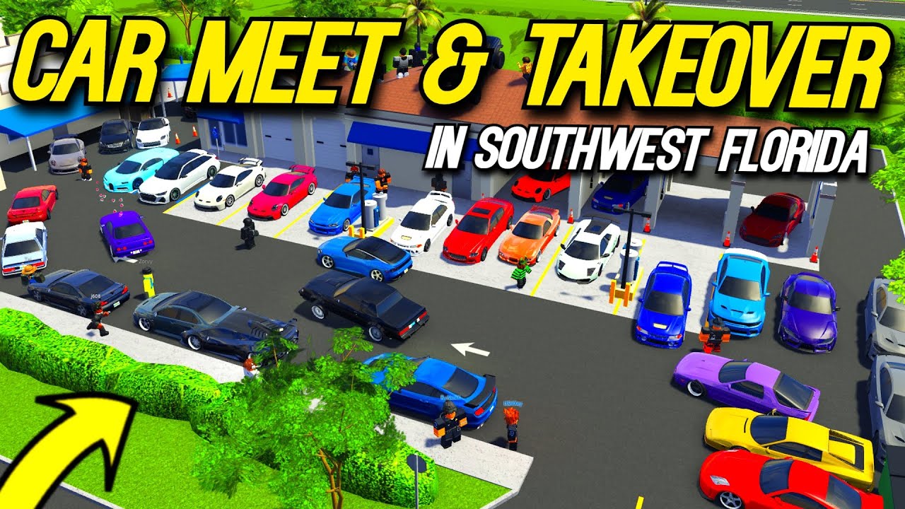 HUGE CAR MEET & TAKEOVER IN SOUTHWEST FLORIDA! ft th3c0nnman - YouTube