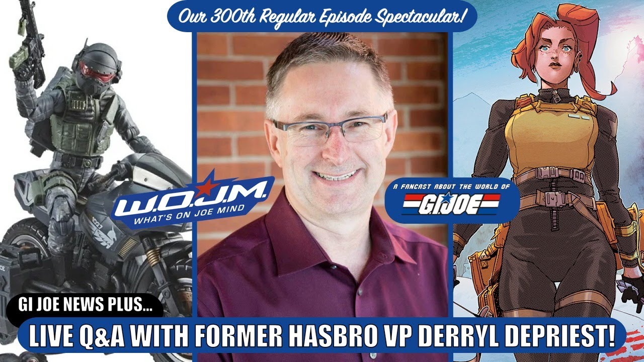WOJM 300: Live Q&A With Former Hasbro VP Derryl DePriest! (TeamStream 3 ...