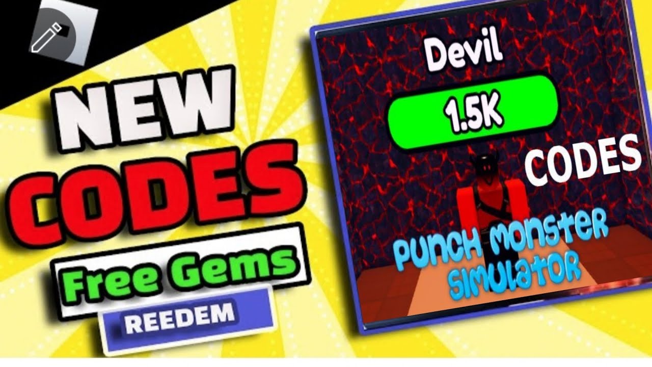 All *Secret* Monster punch simulator Codes 2023 | Codes for Monster ...
