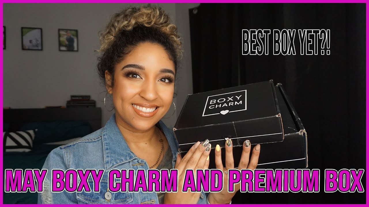 May Boxy Charm Unboxing | Base and Premium Box - YouTube