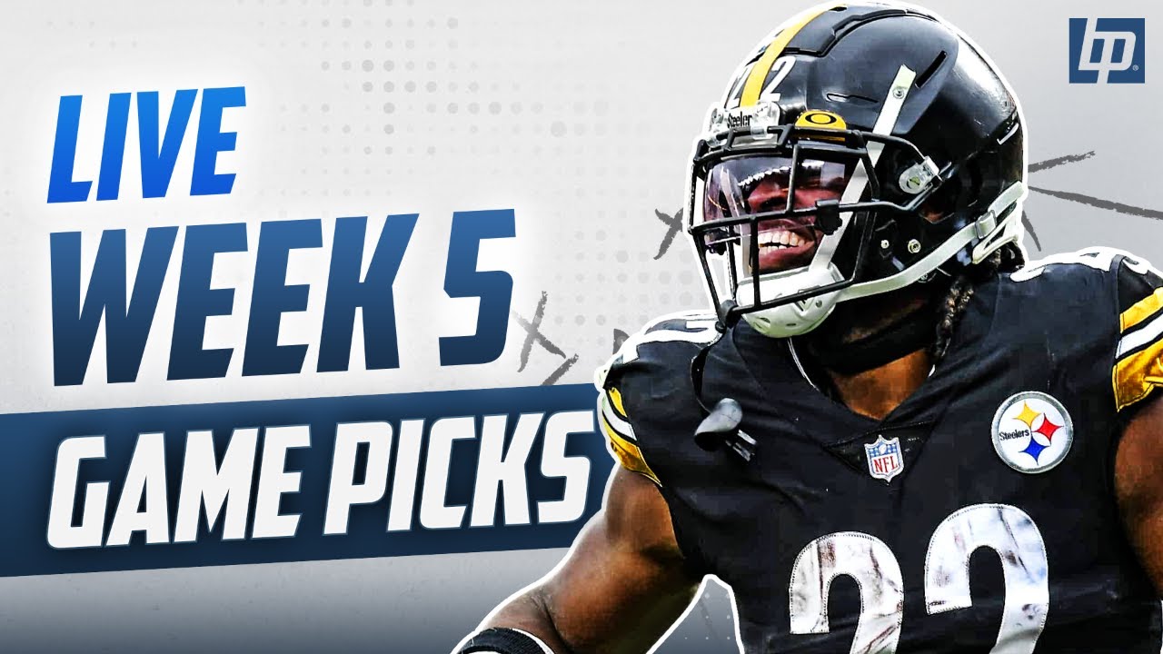 LIVE: NFL WEEK 5 GAME PICKS + FREE BETS | PREDICTIONS, PROPS, AND PLAYS ...