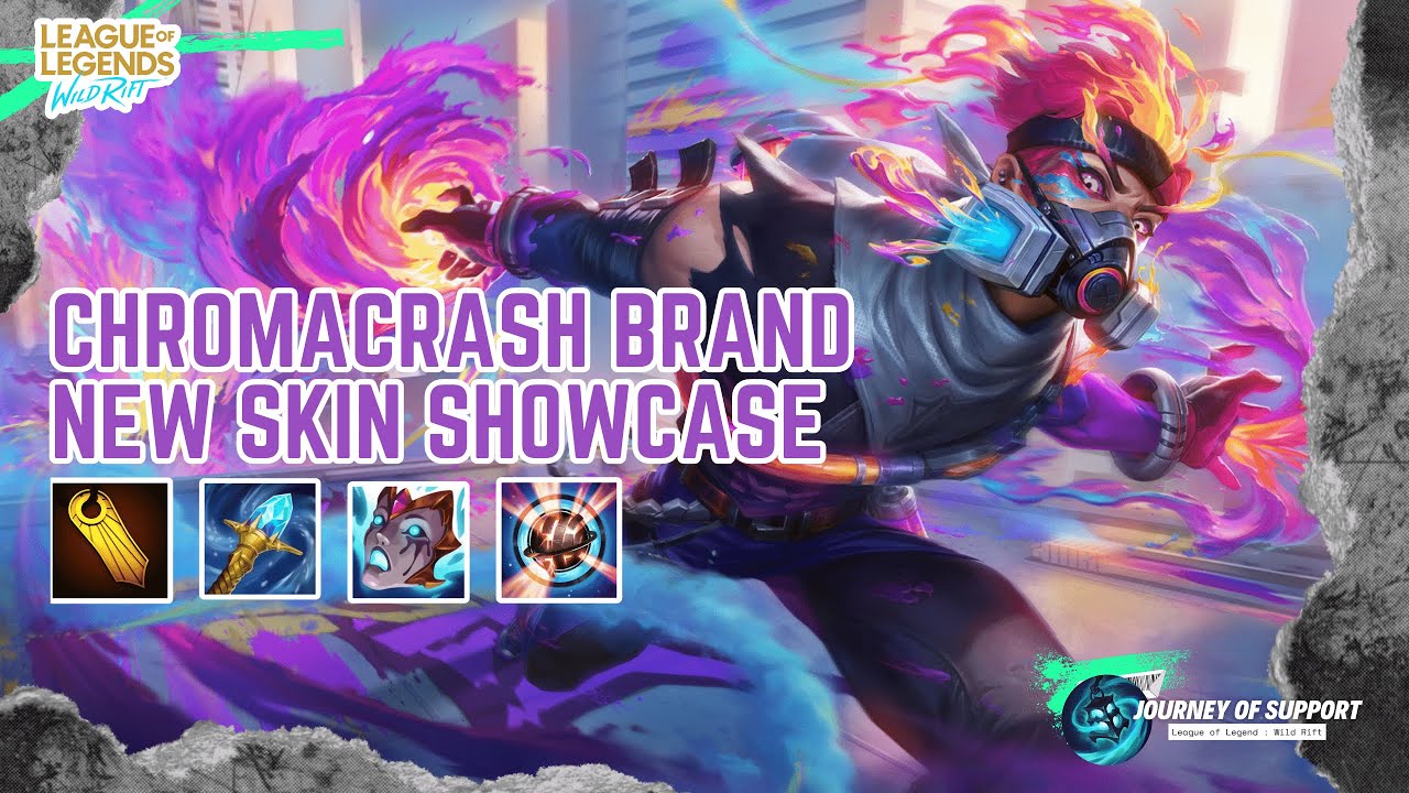 Chromacrash Brand New Skin Showcase as a Support ! | League of Legends ...