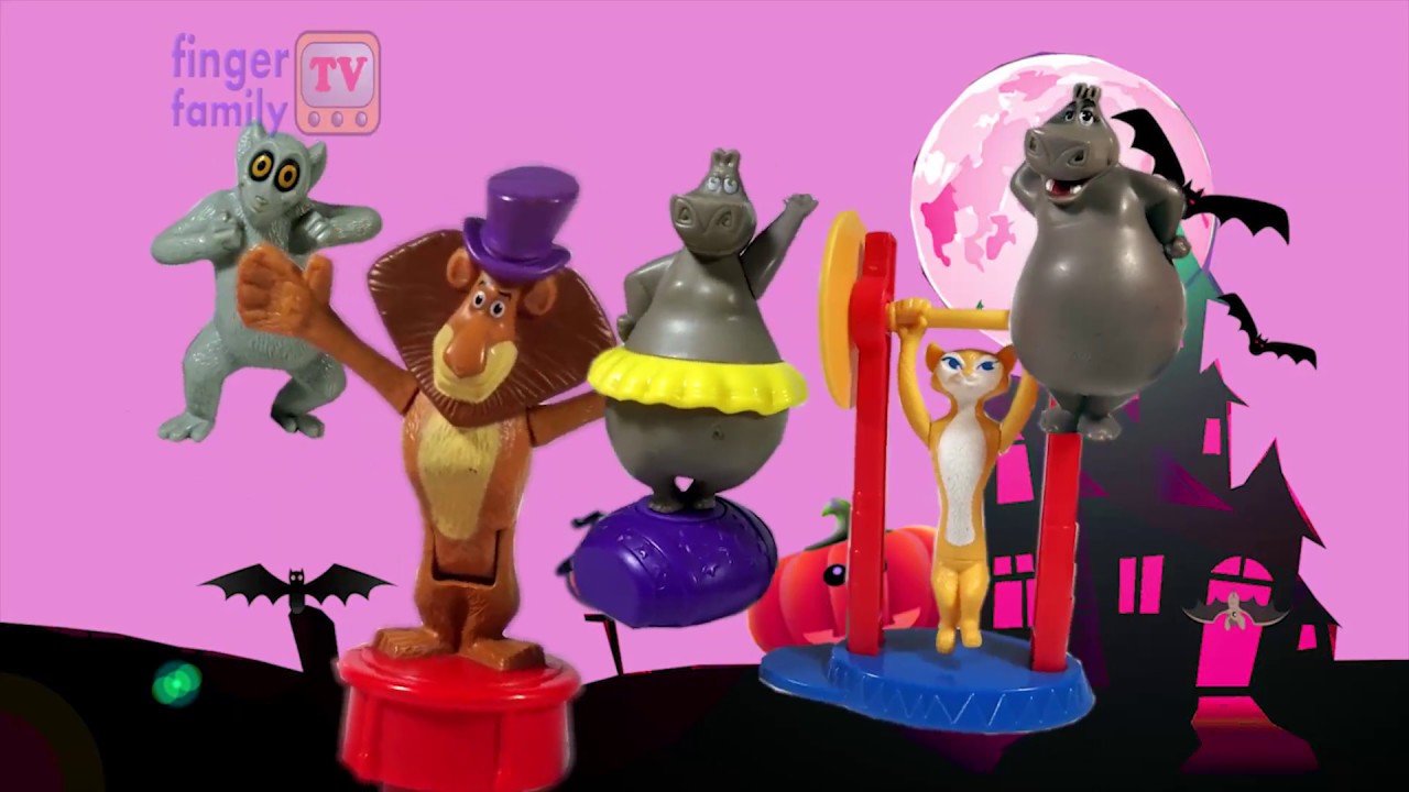 Halloween and Madagascar Finger Family Song - YouTube