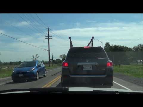 Driving eastbound on Highway 2 through Odessa, Ontario - YouTube