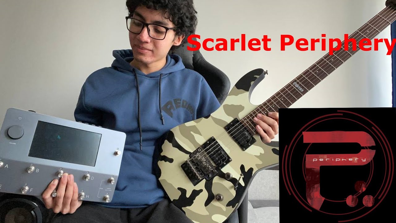 Periphery - Scarlet Instrumental Guitar Cover Lechuga752 - YouTube