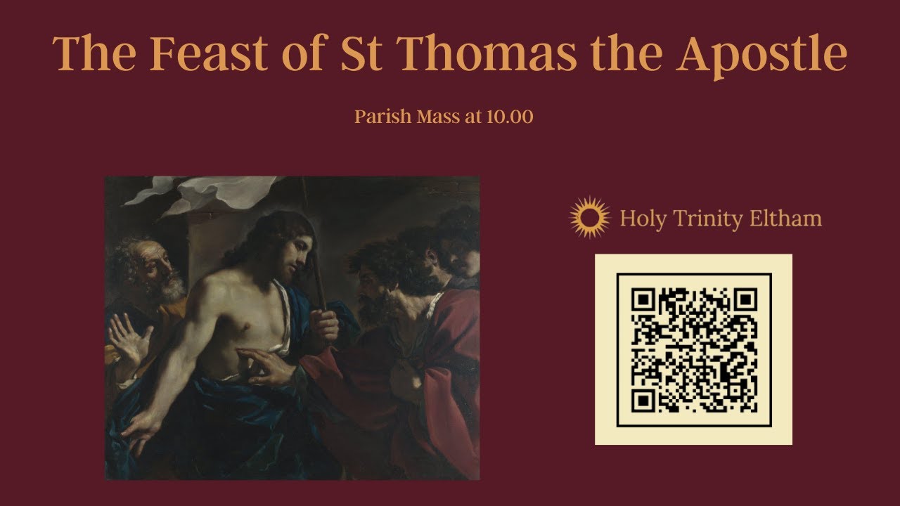 Parish Mass - The Feast of St Thomas the Apostle - YouTube