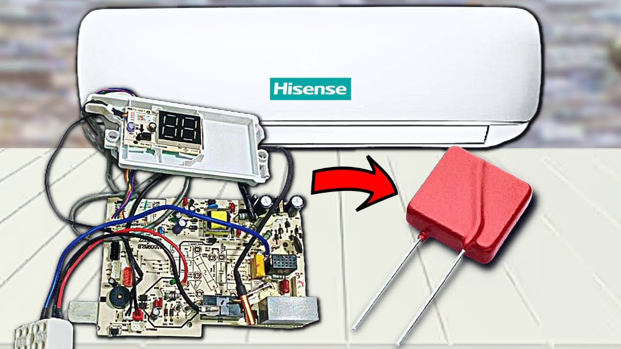This Component Failed in Hisense Mini Split AC Circuit Board - YouTube