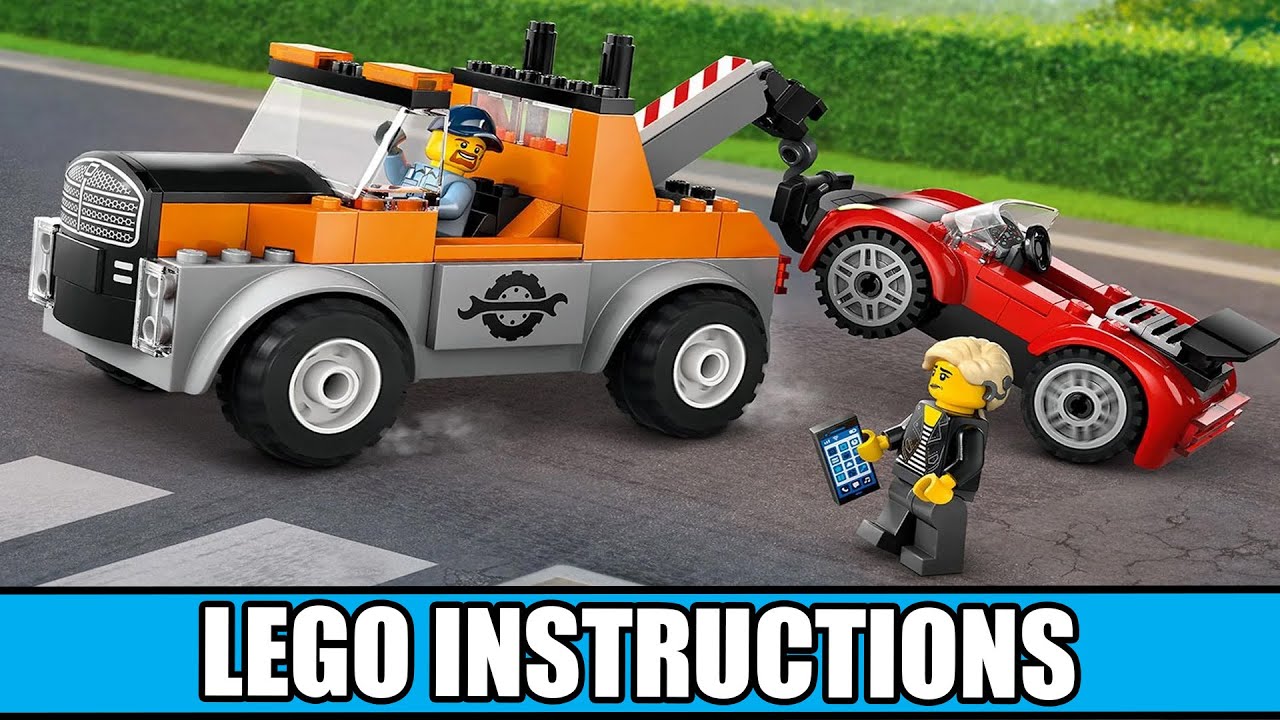 Complete LEGO 60435 Instructions: All Books - Tow Truck and Sports Car ...