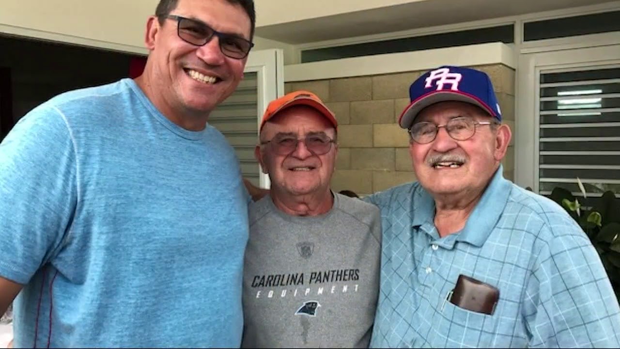Ron Rivera waiting to hear back from family in Puerto Rico - YouTube