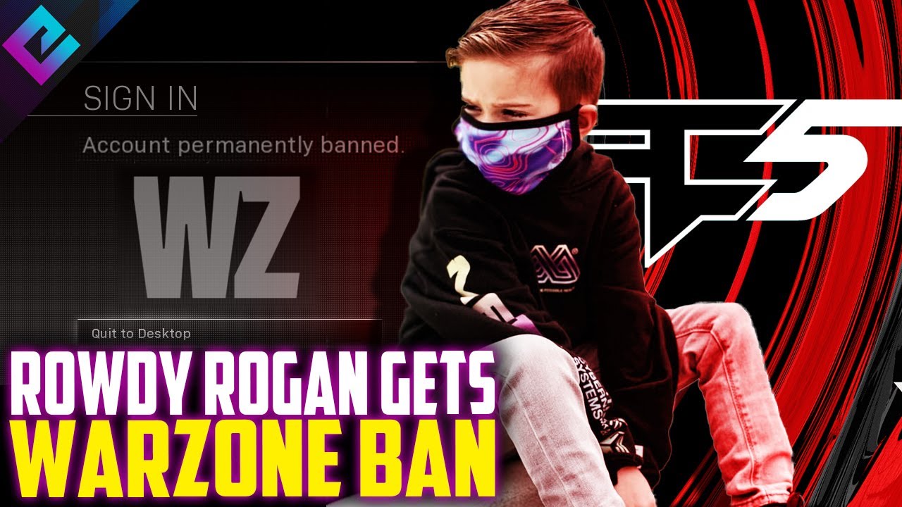6 Year Old BANNED on Warzone (FaZe Clan Faking It?) - YouTube