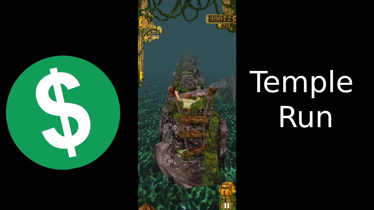 Temple Run Gameplay No Copyright - 60 FPS - YouTube