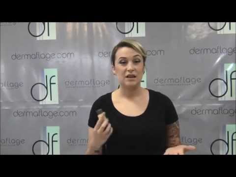 Using Dermaflage Makeup To Cover Scars - YouTube