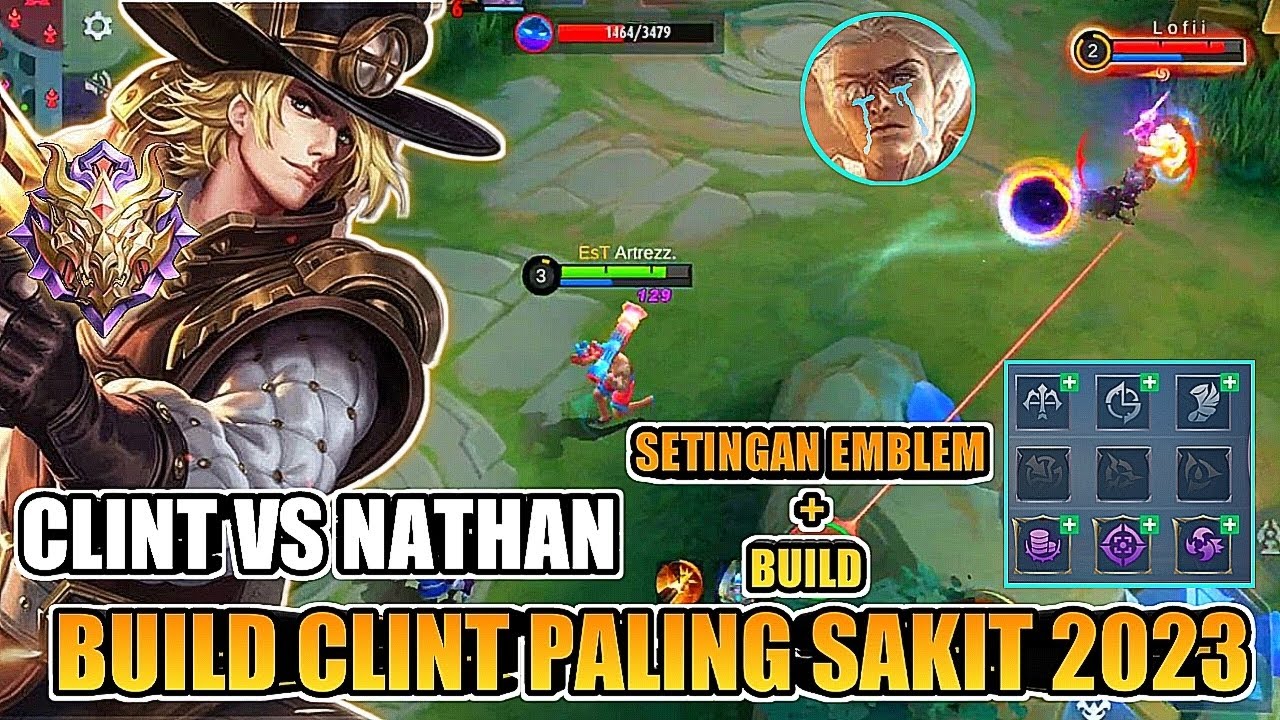 CLINT VS NATHAN BUILD CLINT PALING SAKIT 2023 - YouTube