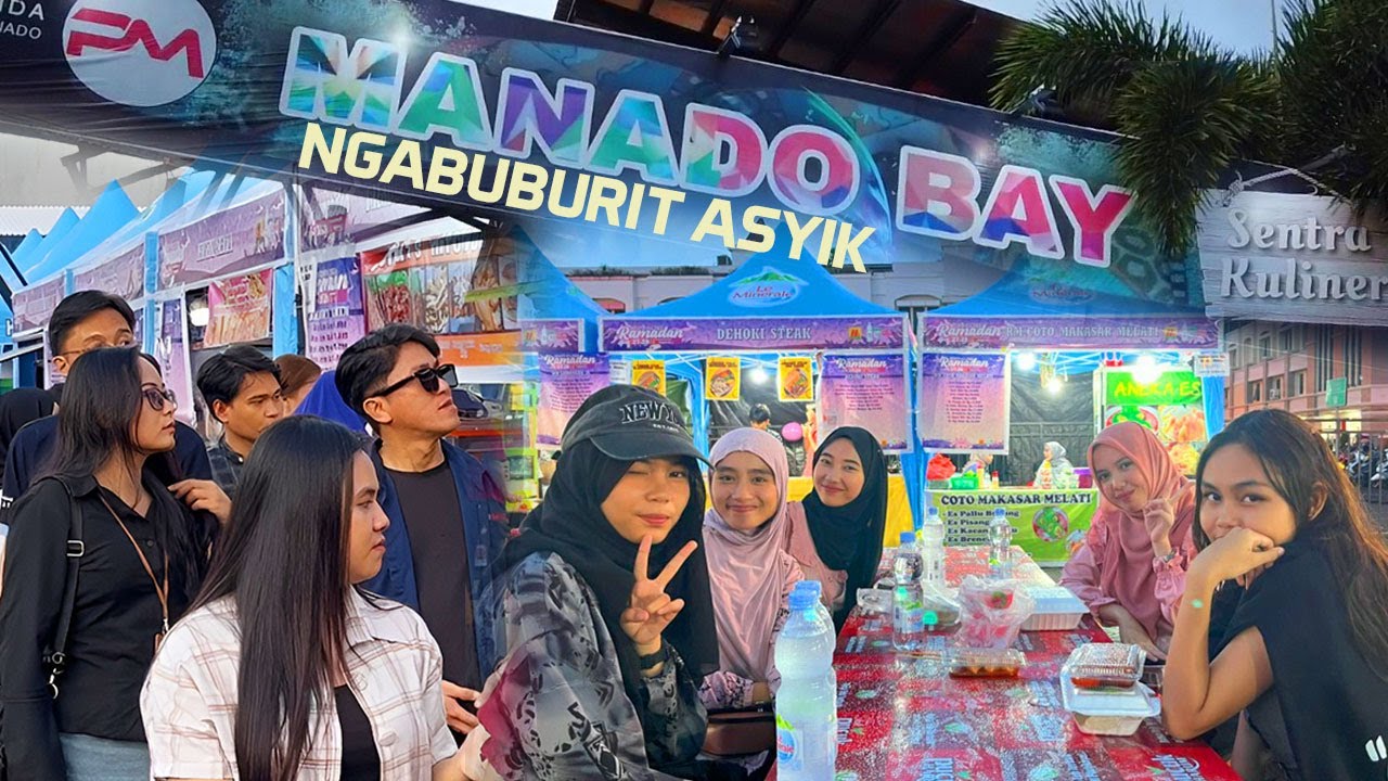 NGABUBURIT ASYIK: MANADO BAY KAWASAN MEGAMAS SULAWESI UTARA - YouTube