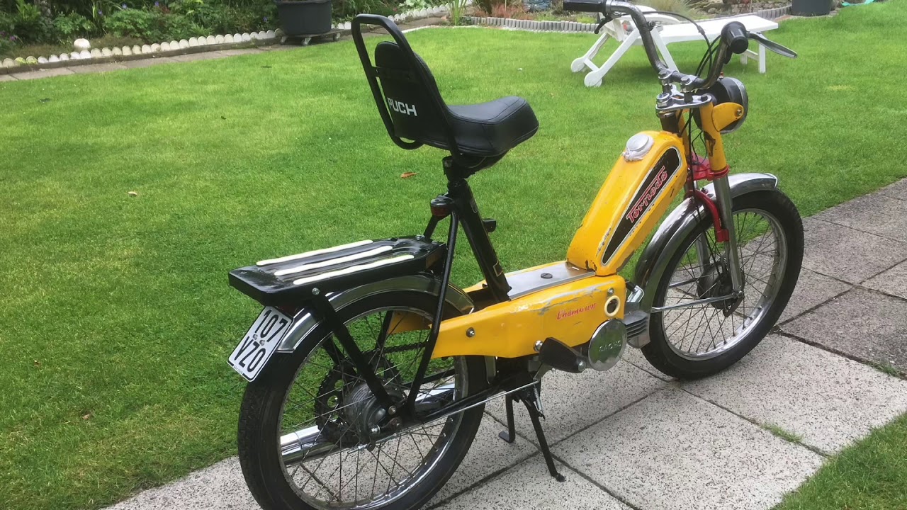 Mofa Rixe RS 50 mit Sachs Motor - YouTube