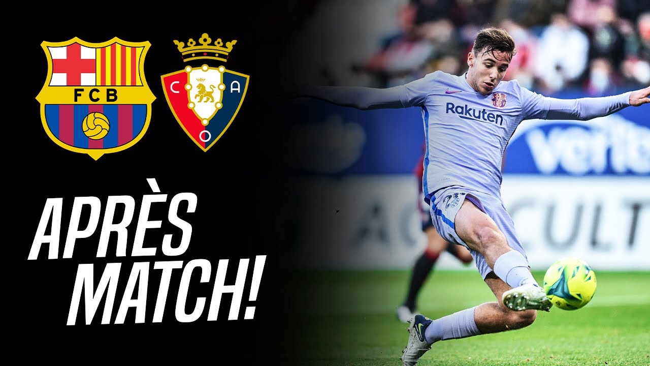 🇪🇸🏟 Le Barca fait match nul à Al Sadar malgré le but d'Abde - YouTube