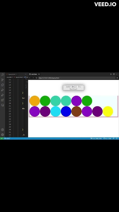 Add Ball To Basket game using Javascript and Jquery ||#javascript ||#jquery - YouTube