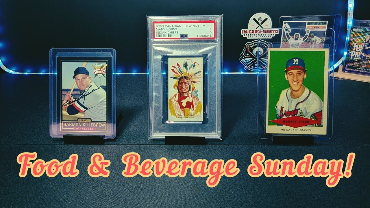 Food and Beverage Sunday! Cards From Red Heart, Nabisco & More! - YouTube