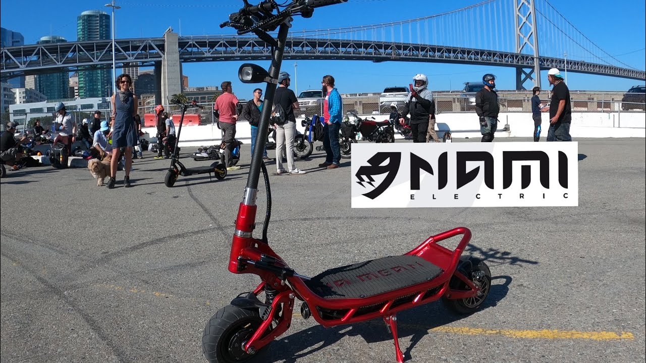Custom Electric Scooter Nami BURN-E Viper 60 MPH! - YouTube