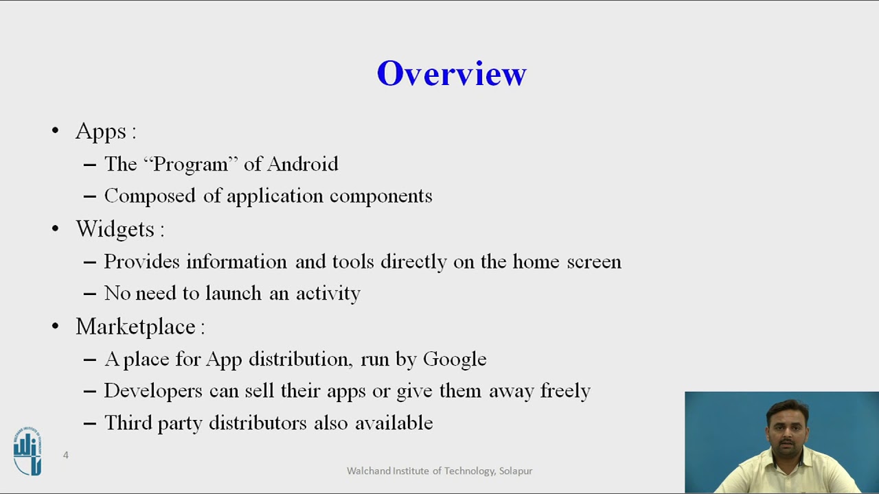 SSP MAD Android Features, Programming and Apps - YouTube