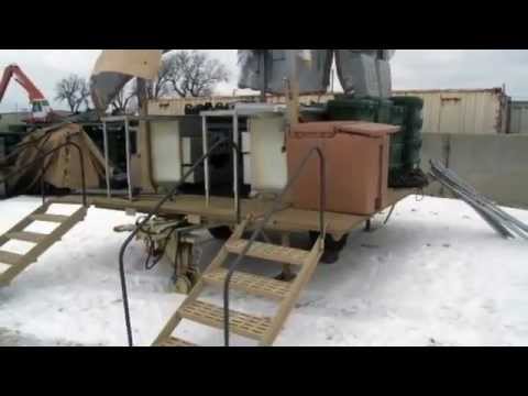 Trailer Mounted Field Kitchen on GovLiquidation.com - YouTube