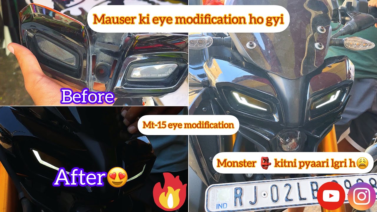 Mt-15 eye modification😍 ️||end tak dhek na| Rohanvermarj02|| - YouTube